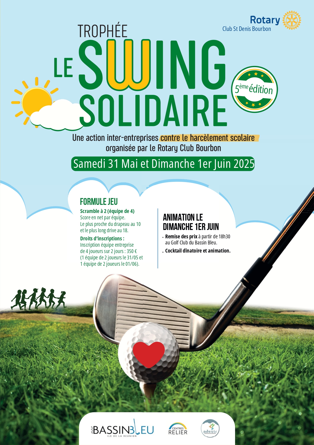 SWING SOLIDAIRE ROTARY CLUB ST DENIS BOURBON 1